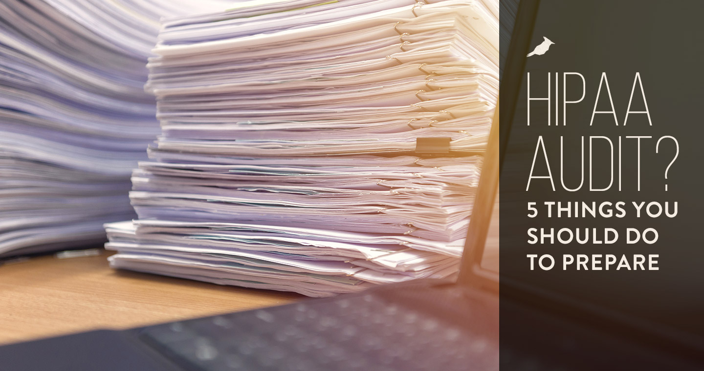 HIPAA Audit? 5 Things You Should Do to Prepare